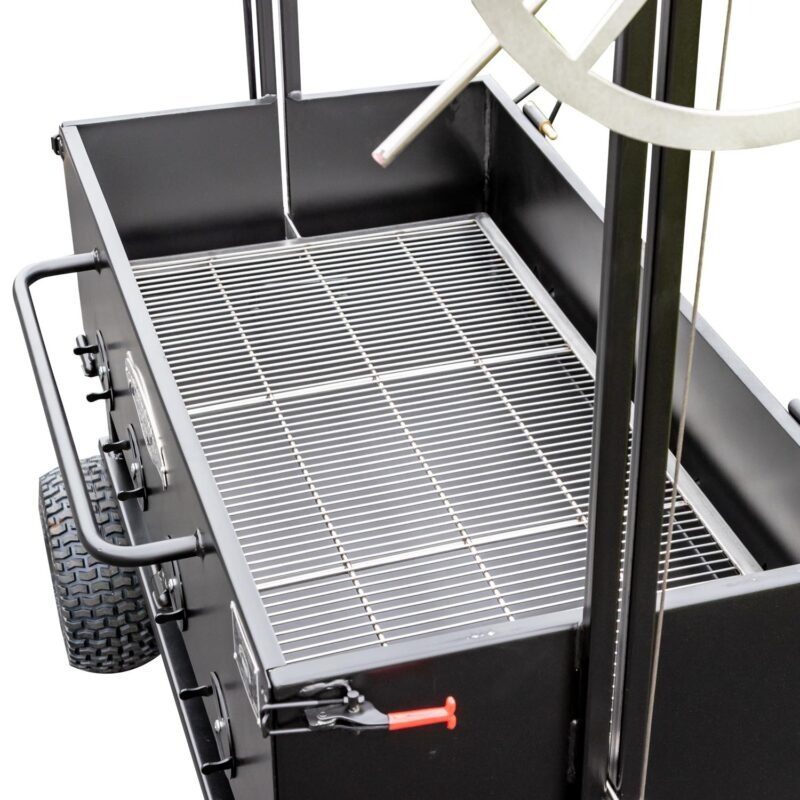 SM48 Santa Maria Grill – Sling 'N' Steel Custom Smokers