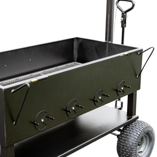 SM48 Santa Maria Grill – Sling 'N' Steel Custom Smokers