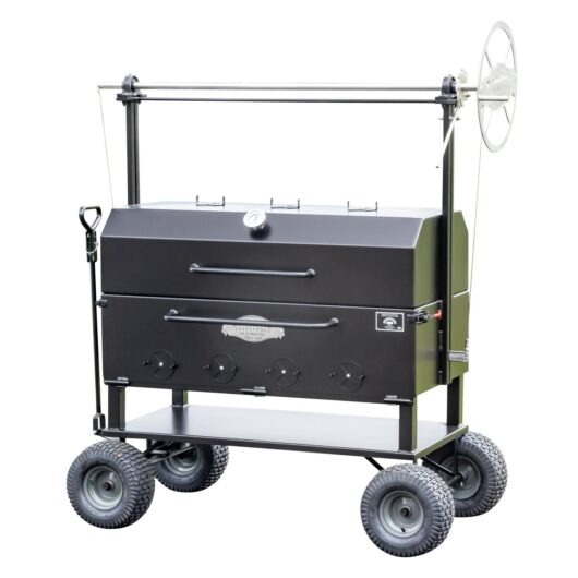 SM48 Santa Maria Grill – Sling 'N' Steel Custom Smokers