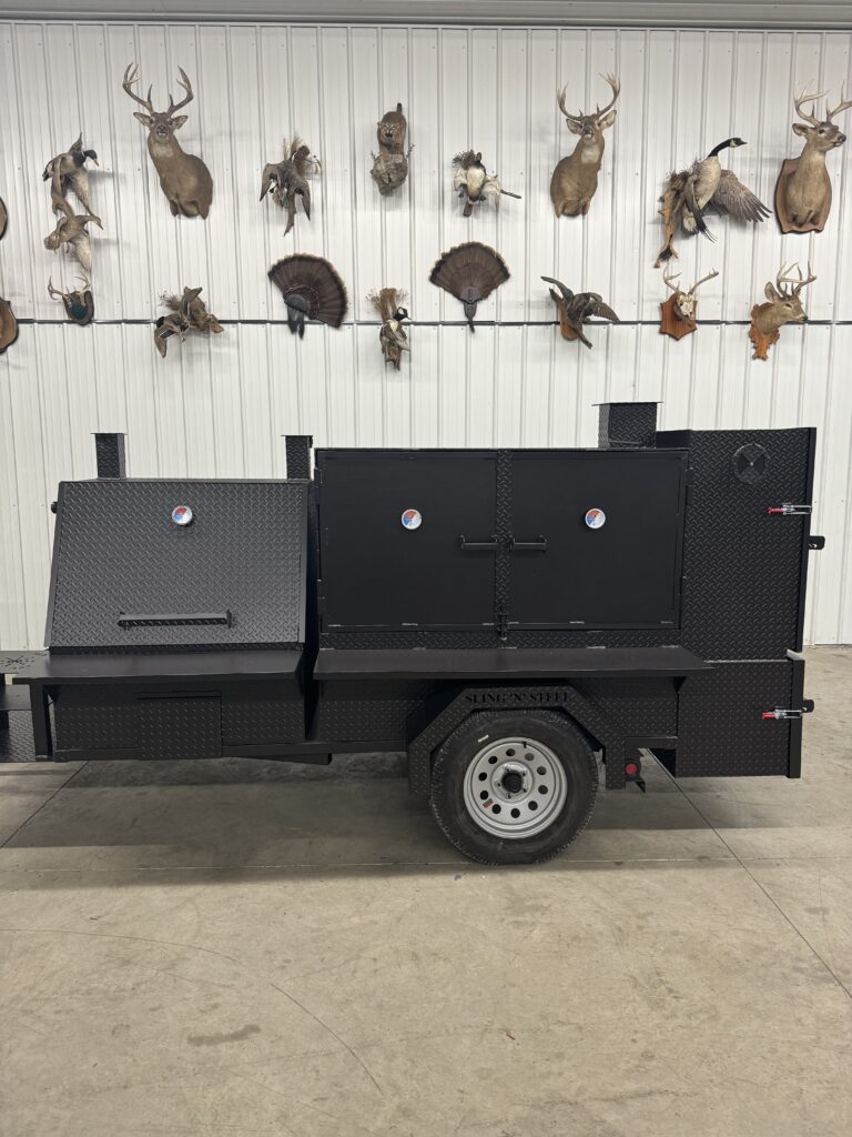SNS 4060 Smoker And Grill With Cabinet Main Chamber – Sling 'N' Steel ...