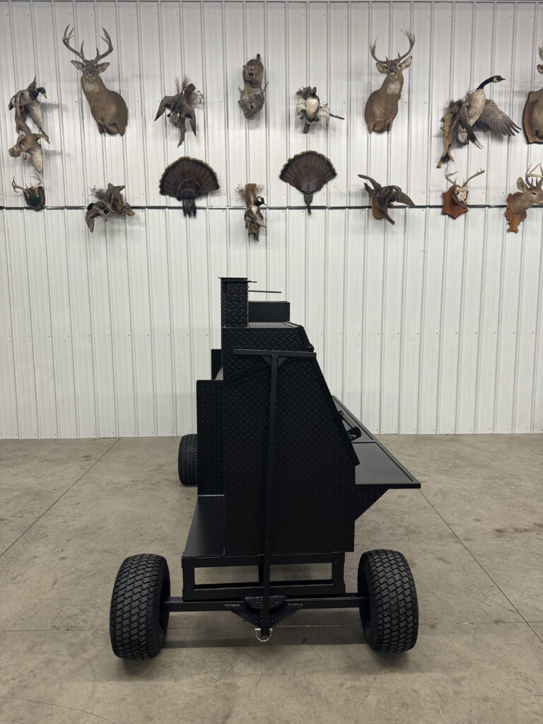 SNS Competition Wagon Smoker With Grill – Sling 'N' Steel Custom Smokers