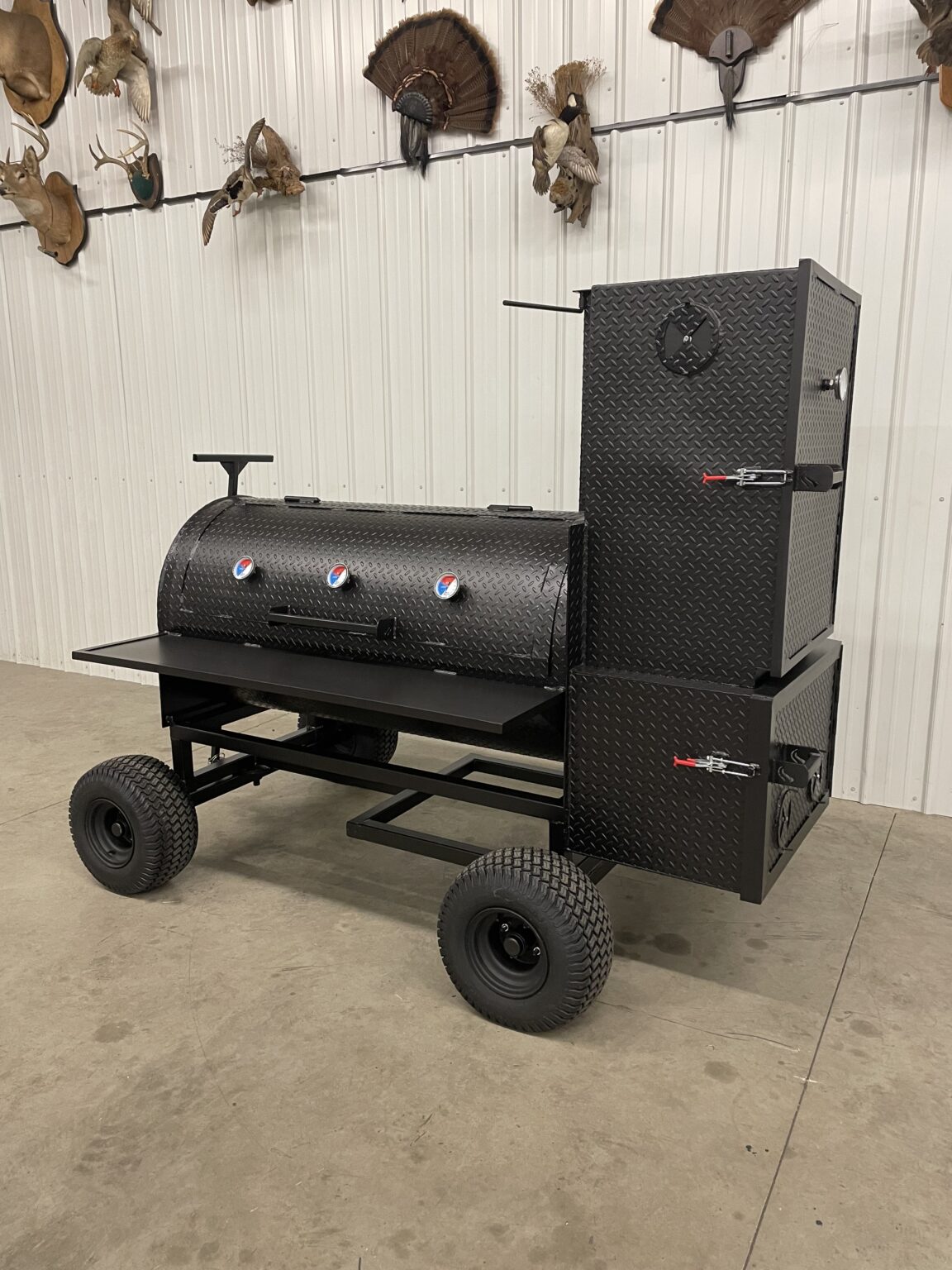 SNS Competition Wagon Smoker – Sling 'N' Steel Custom Smokers