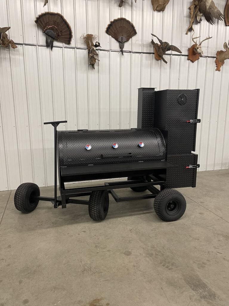 SNS Competition Wagon Smoker – Sling 'N' Steel Custom Smokers