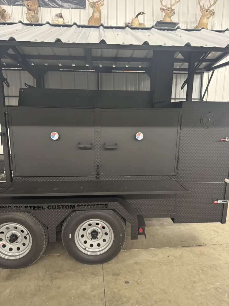 Custom Ultimate Smokehouse 72 Option #2 – Sling 'N' Steel Custom Smokers