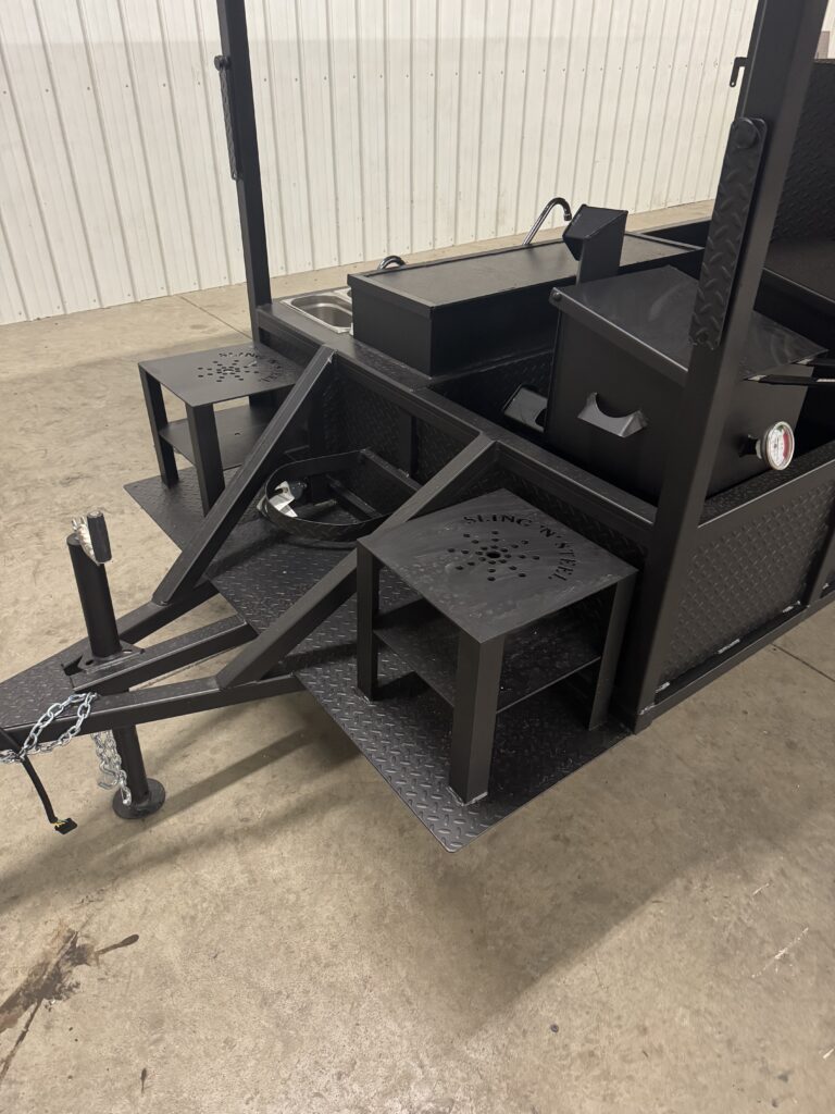Custom Ultimate Smokehouse 72 Option #3 – Sling 'N' Steel Custom Smokers