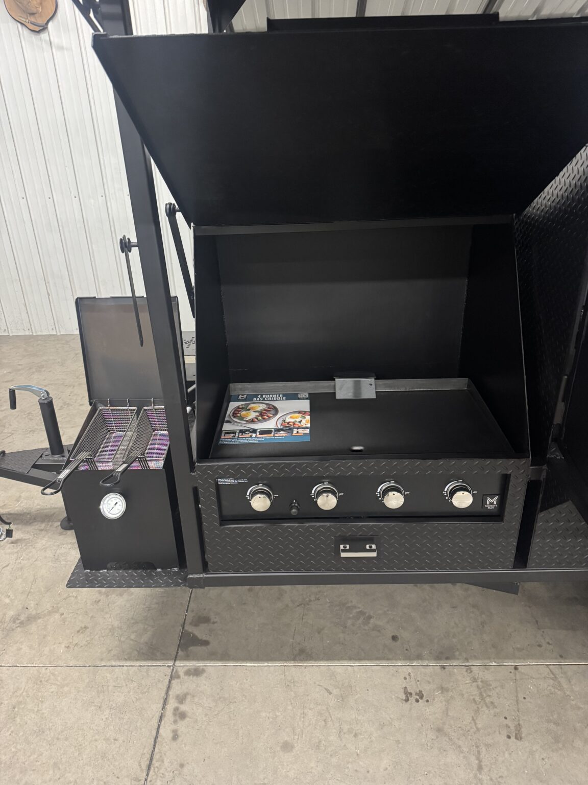 Ultimate Smokehouse 60 With Sink And Roof Package – Sling 'N' Steel ...